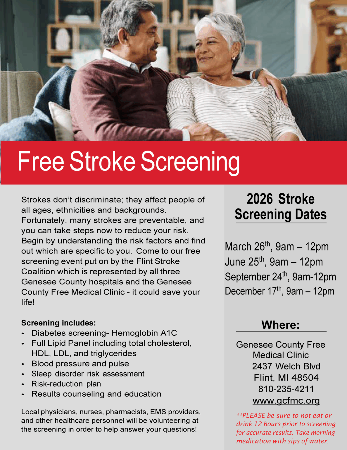 Free Stroke Screenings 3718