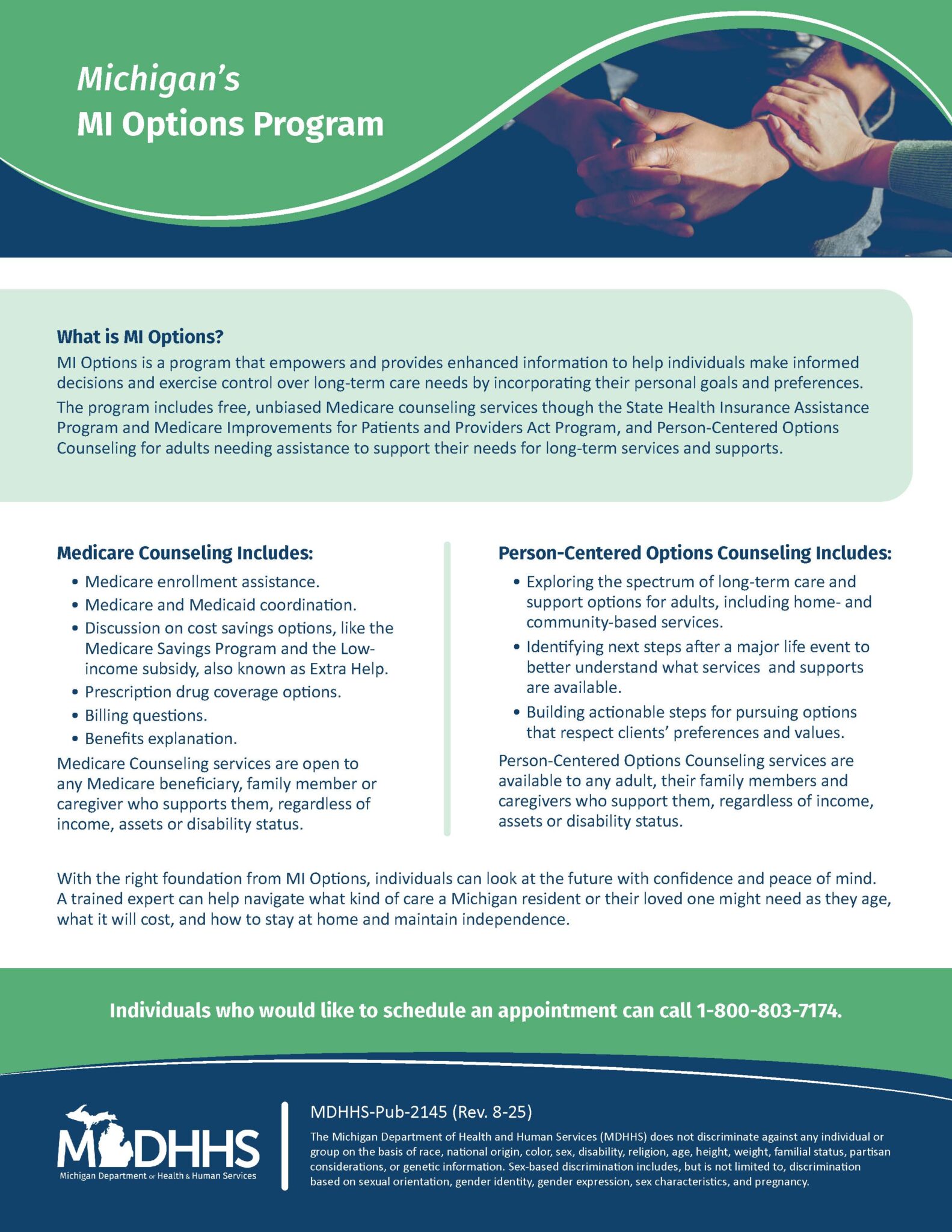 MDHHS launches MI Options call center to support Medicare needs, long ...